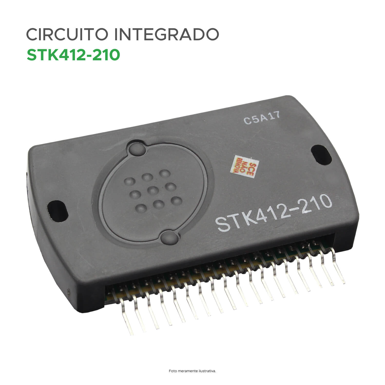 Circuito Integrado C.I Stk412-210 / Stk 412-210 - Original - Mixtou