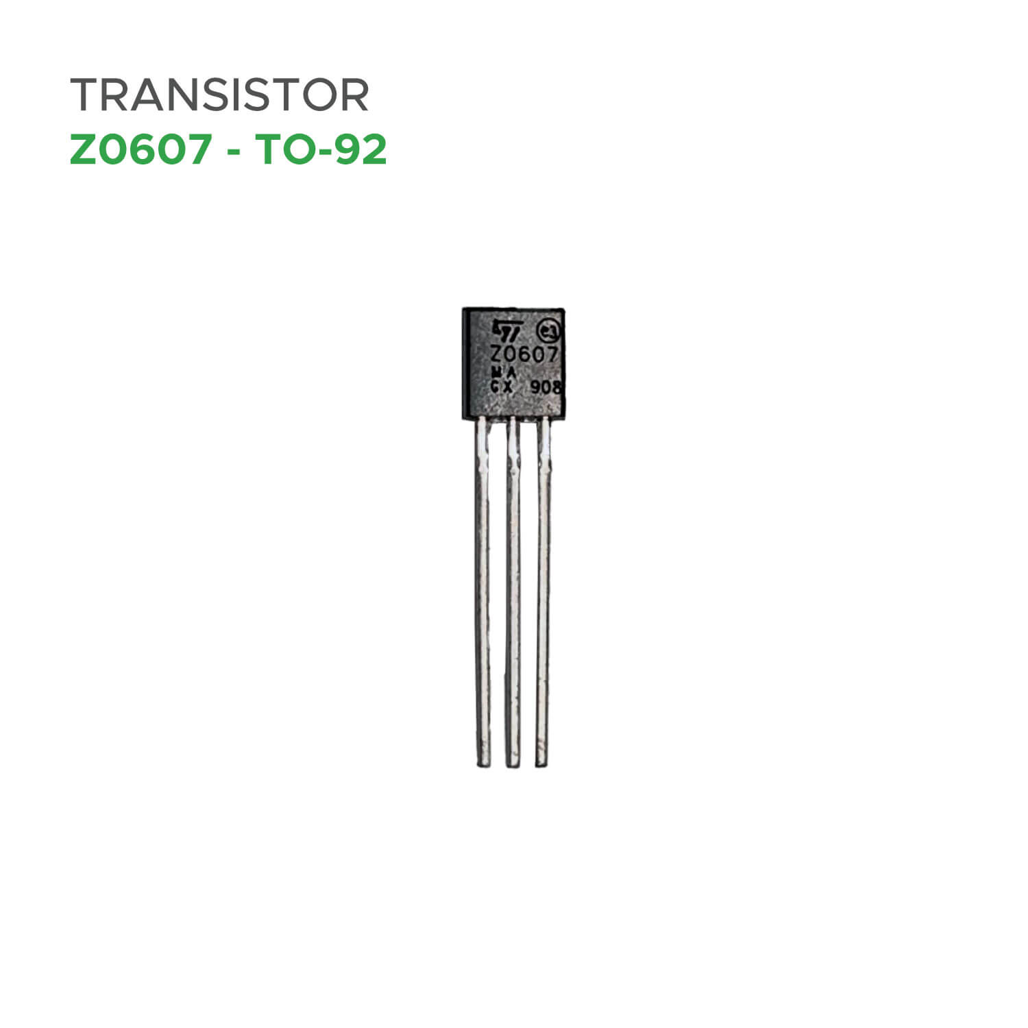 Transistor Z0607 = Z0607ma = Z 0607 - Triac To92 - Mixtou