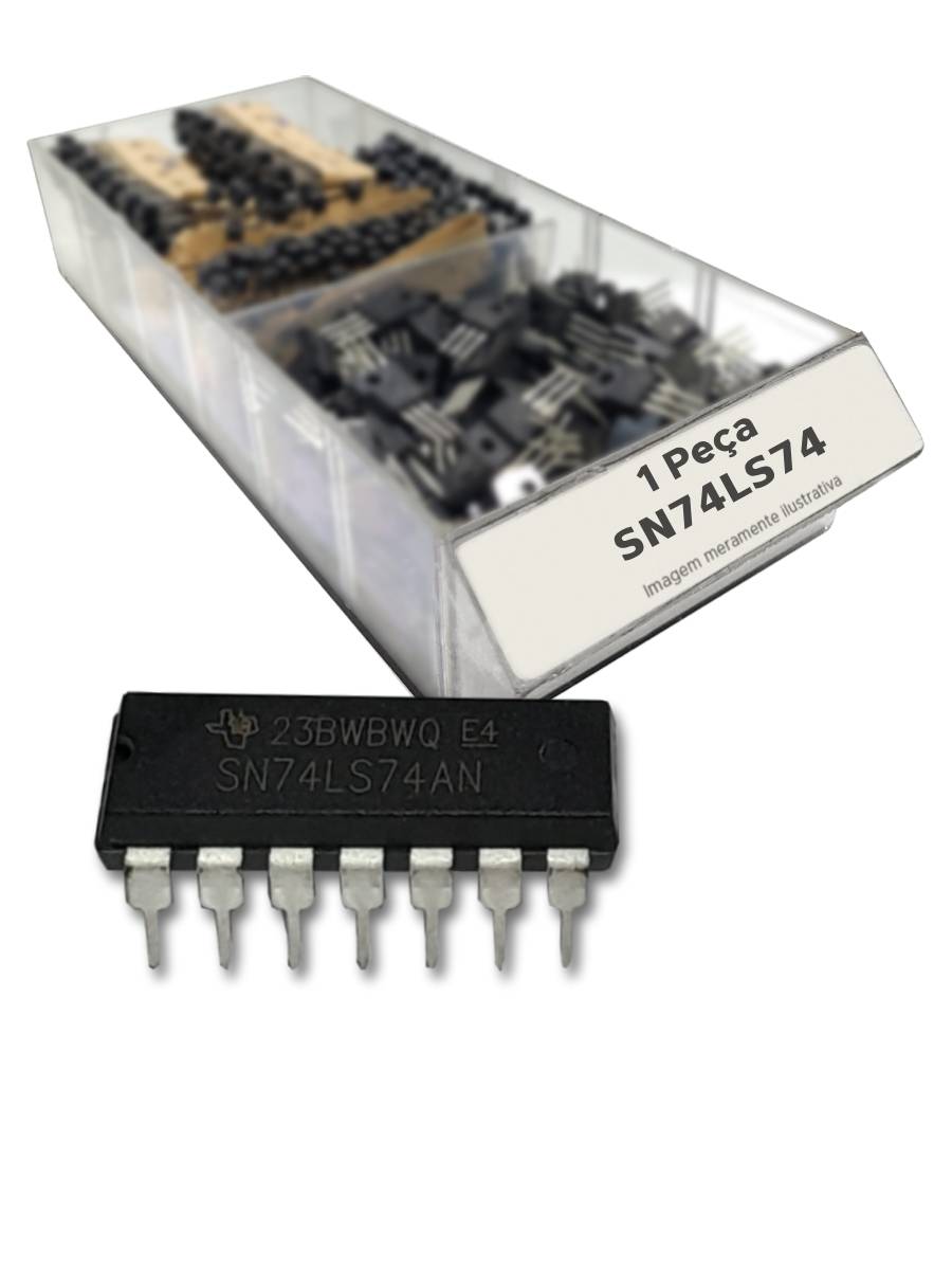 C.I. Sn74ls74 = Sn 74ls74 = 74ls74 - Dip14 - Mixtou